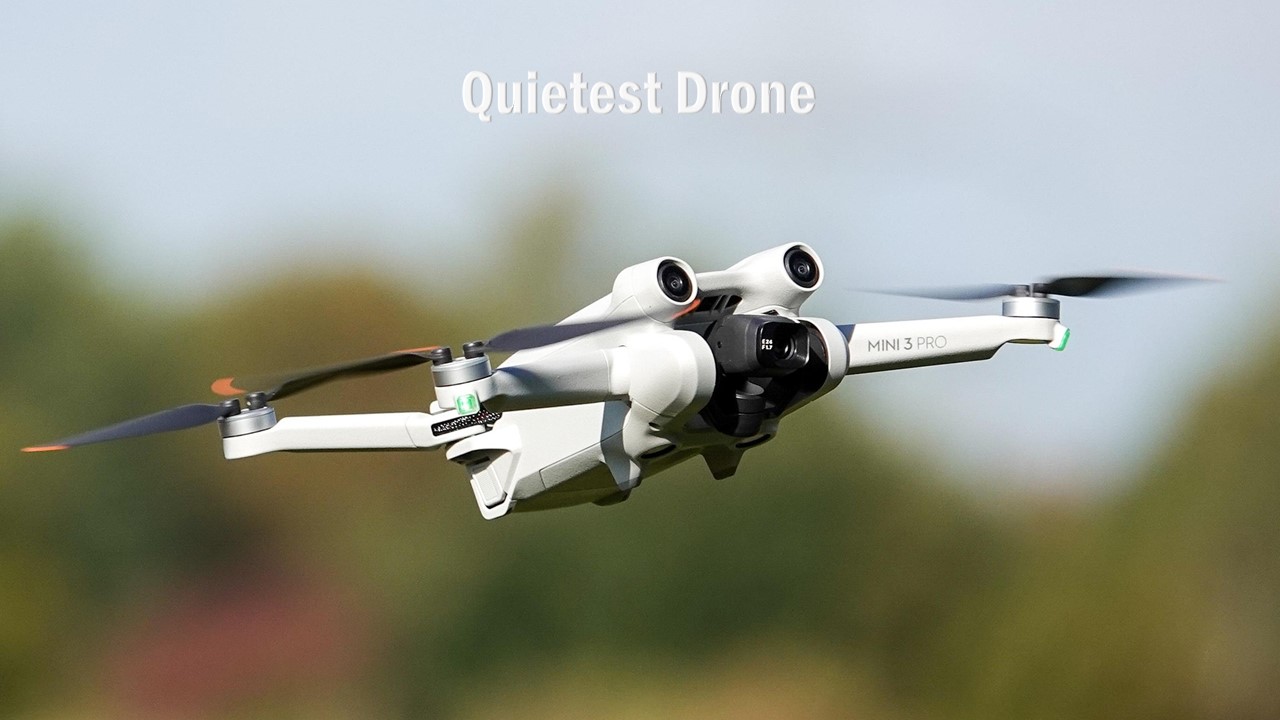 Best Quietest Drones [Most Quiet Quadcopter] - Civic Drone Centre